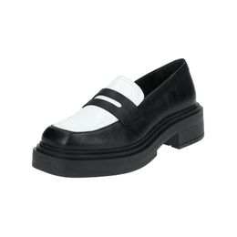 Steve Madden Slipper »Slipper Leder/Synthetik« Schwarz/Weiß 40 40 Verschluss: Schlupfschuh