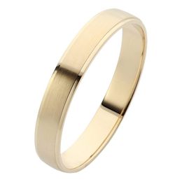 Firetti Trauring »Schmuck Geschenk Gold 375 Hochzeit Ehering Trauring "LIEBE"« Made in Germany, wahlweise mit oder ohne Brillant gelbgoldfarben 19...