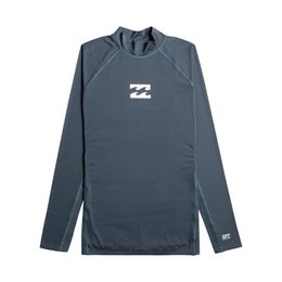 Billabong Rash Guard »Waves All Day« Dark Slate L L Material: Mischgewebe aus recyceltem...