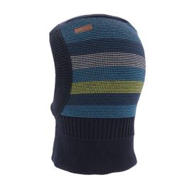 MaxiMo Jungen MaxiMo Schlupfm&uuml;tze Baumwolle, doppelt gestrickt, w&auml;rmend, Rippstrickb&uuml;ndchen blau