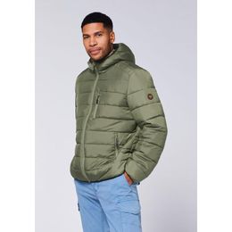 Chiemsee Steppjacke Dusty Olive XL (56/58) XL (56/58) Chiemsee Herren-Steppjacke mit Logo-Badge
