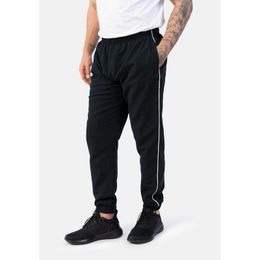 HERO by John Medoox Sporthose »High Tech - Sweat Jogginghose« Sporthose Tapered Fit Sport Funktionsqualität für Herren navy XL XL Elastischer Bund