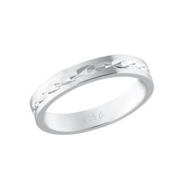 Amor Fingerring »Classy-Chic« silberfarben 52 Toller Ring, geeignet für Frauen und Männer
