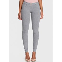 Freddy Leggings &raquo;WRUP4 SUPERSKINNY&laquo; mit Lifting & Shaping Effekt melange grey M - N-Gr N-Gr M Comfort Leggings WRUP4RC001ORG von Freddy