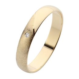 Firetti Trauring »Schmuck Geschenk Gold 375 Hochzeit Ehering Trauring "LIEBE"« Made in Germany, wahlweise mit oder ohne Brillant gelbgoldfarben 17...