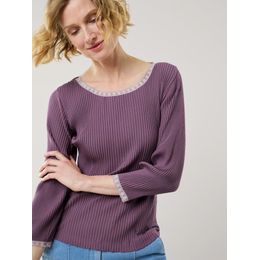Walbusch Rippshirt Spitzendetail