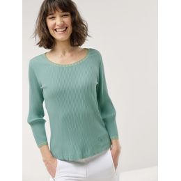 Walbusch Rippshirt Spitzendetail