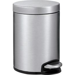 Tretabfallsammler mit Metall-Inneneimer, Volumen 5 l, ab 2 Stk, Edelstahl, matt kaiserkraft