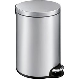 Tretabfallsammler mit Metall-Inneneimer, Volumen 20 l, Edelstahl, matt kaiserkraft