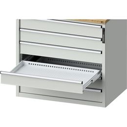 ANKE Schubladenschrank, elektronisches PIN-Schloss, 7 Schubladen, HxBxT 1020 x 1060 x 685 mm, grau