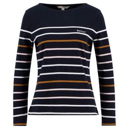Barbour Streifenshirt Hawkins Navy Stripe (Gr&ouml;&szlig;e: 8)