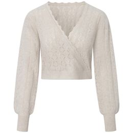 FELICITAS Wickelpullover Padma Sand (Gr&ouml;&szlig;e: L)