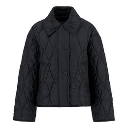 Barbour Steppjacke Bernadette Black/Onyx Tartan (Gr&ouml;&szlig;e: 8)