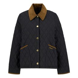 Barbour Steppjacke Icons Cropped Liddesdale Black/Classic (Gr&ouml;&szlig;e: 20)