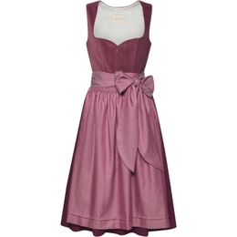 Kr&uuml;ger Kr&uuml;ger Samt-Dirndl Pink (Gr&ouml;&szlig;e: 38)
