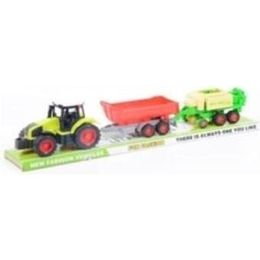 Macyszyn Toys Traktor + zwei Maschinen