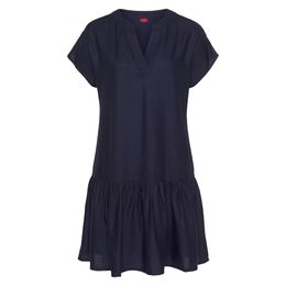 s.Oliver Kleid Damen Größe 34 marine Winterkleid