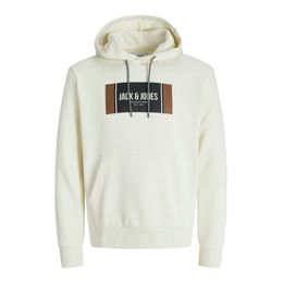Jack & Jones Jack & Jones Sweatshirt 'JJHayato' Herren Gr&ouml;&szlig;e M braun / schwarz / wollwei&szlig;
