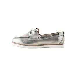 next Schn&uuml;rschuh Damen Gr&ouml;&szlig;e 39.5/40 silber