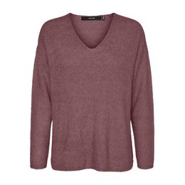 V&eacute;ro Moda VERO MODA Pullover 'Lefile' Damen Gr&ouml;&szlig;e M magenta