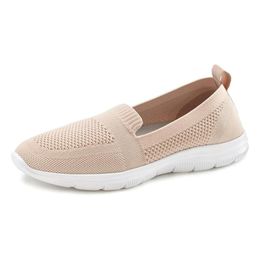 Lascana Slip-Ons female Beige size 35