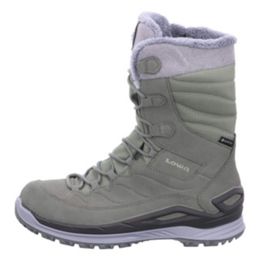 Lowa Snowboots Damen Gr&ouml;&szlig;e 38 grau / oliv / schwarz Winterschuhe