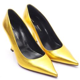 Proenza Schouler Pumps Damen Gr&ouml;&szlig;e 39 Second Hand gold