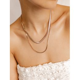 Hey Happiness Kette 'Duologue' Damen Gr&ouml;&szlig;e Onesize rosegold