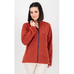 Deproc Fleece Jacket 'WAWA BAY' female Red size S