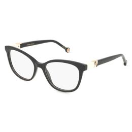 Carolina Herrera HER 0299 Brille Damen | Fassung: Vollrand, Panto, Schwarz
