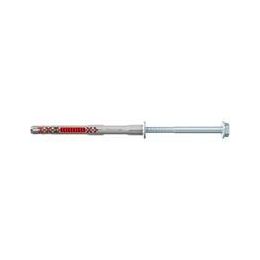 Fischer Langschaftd&uuml;bel DuoXpand 10x100 FUS hellgrau/rot, 50 St&uuml;ck