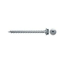 Fischer Holzbauschraube PowerFast II 10,0x100 6kant TX 50 St&uuml;ck, Vollgewinde, verzinkt