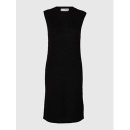 Selected Strickkleid Damen Gr&ouml;&szlig;e XL schwarz