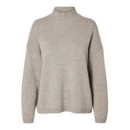 Selected Pullover 'SLFCILLE' Damen Gr&ouml;&szlig;e XL beigemeliert