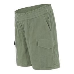 MAMALICIOUS Umstand Shorts 'Malu' Damen Gr&ouml;&szlig;e 34 khaki