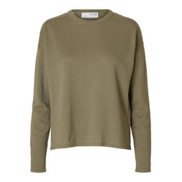Selected Pullover 'SLFLaura' Damen Gr&ouml;&szlig;e S oliv
