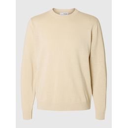 Selected Pullover Herren Gr&ouml;&szlig;e L beige