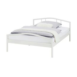 M&ouml;bel Kraft Metallbett wei&szlig; Ma&szlig;e (cm): B: 147 H: 80 &raquo; M&ouml;bel Kraft