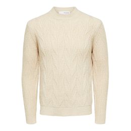 Selected Pullover 'CARIS' Herren Gr&ouml;&szlig;e L beige