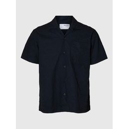 Selected Hemd Herren Gr&ouml;&szlig;e XXL navy / schwarz