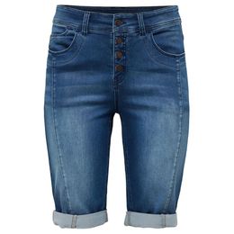 sheego Shorts Damen Gr&ouml;&szlig;e 34 Gro&szlig;e Gr&ouml;&szlig;en blue denim