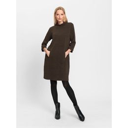 Heine Kleid Damen Gr&ouml;&szlig;e 44 mokka Winterkleid