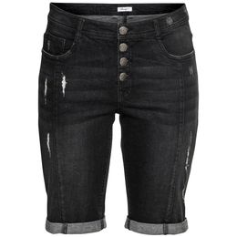 sheego Jeans female Black size 46