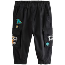 next Pants boy Black size 5-6 yrs