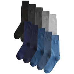 next Socken Herren Gr&ouml;&szlig;e 46/49 blau / navy / taubenblau / anthrazit / hellgrau / dunkelgrau / schwarz