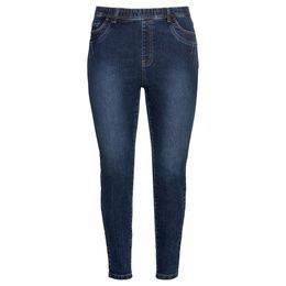 sheego Jeggings female Blue size 80