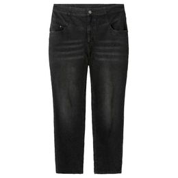 sheego Jeans Damen Gr&ouml;&szlig;e 35 black denim