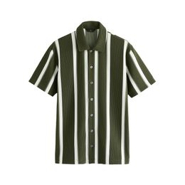 next Button Up Shirt male Green size 5XL