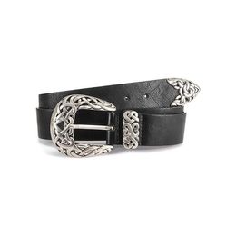 Lascana H&uuml;ftg&uuml;rtel 'Hoseng&uuml;rtel, Cowboyg&uuml;rtel, G&uuml;rtel, Jeansg&uuml;rtel, Westerng&uuml;rtel' schwarz Gr. 85 f&uuml;r Damen