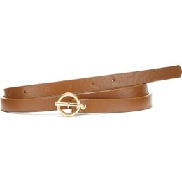 Lascana Damen Hüftgürtel camelfarben Größe 95